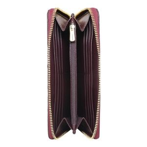 Coach | Bags | F5485 Accordion Zip Wallet In Signature Leather | Poshmark